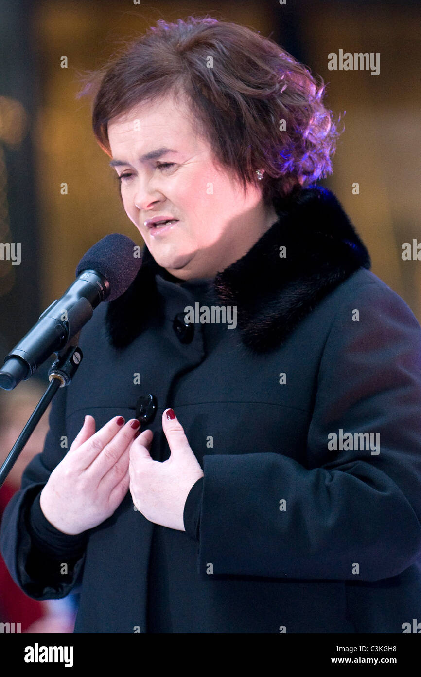 Susan Boyle performing live on the 'Today Show's Concert Series' at ...
