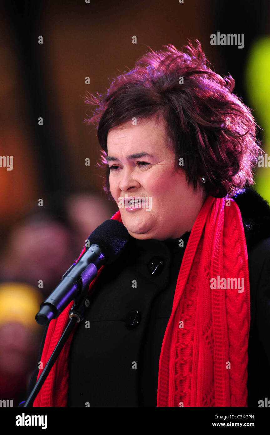 Susan Boyle performing live on the 'Today Show's Concert Series' at ...