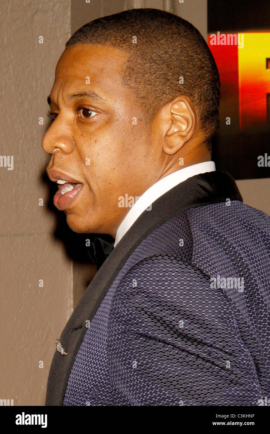 Shawn 'Jay-Z' Carter opening night of the Broadway musical 'Fela!' at ...