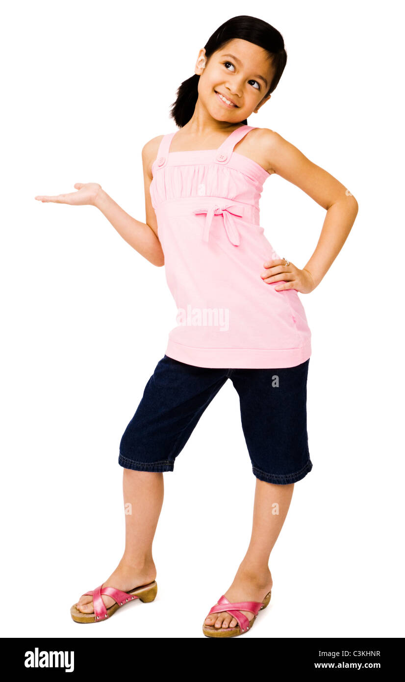 Child Thinking Pose High Resolution Stock Photography and Images - Alamy