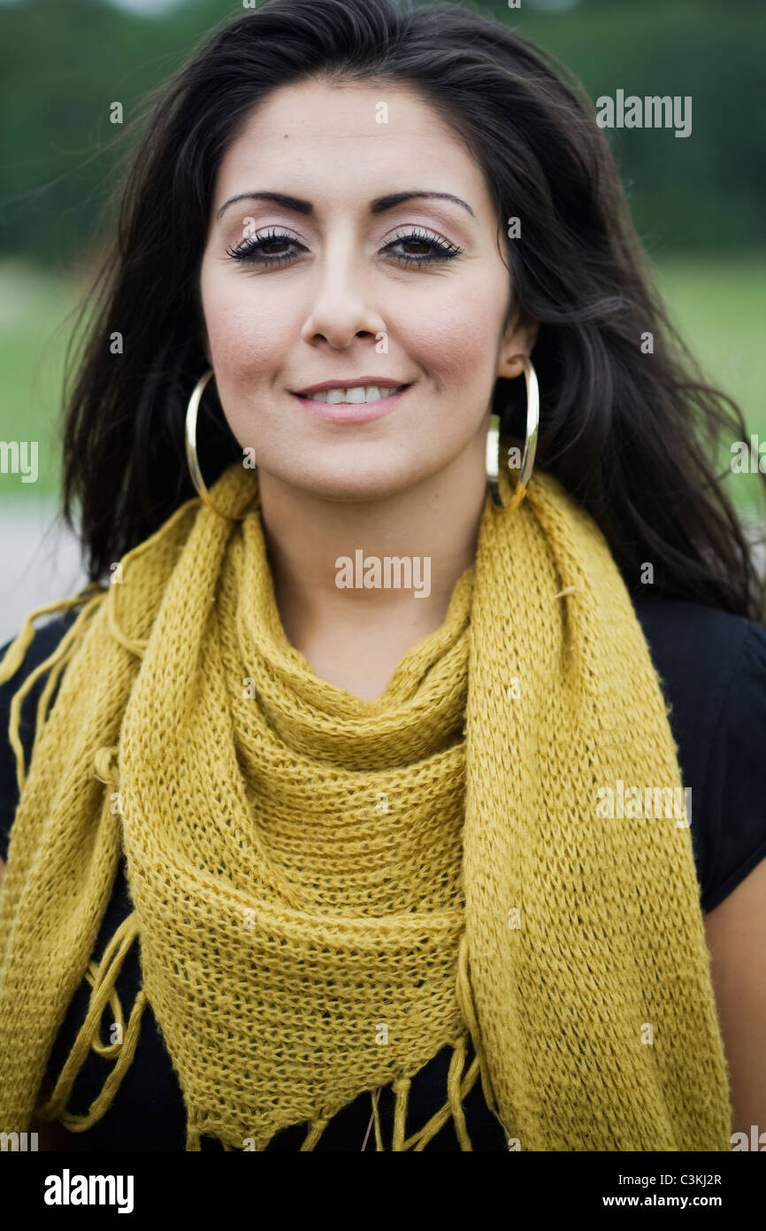 Portrait of mid adult woman Stock Photo - Alamy