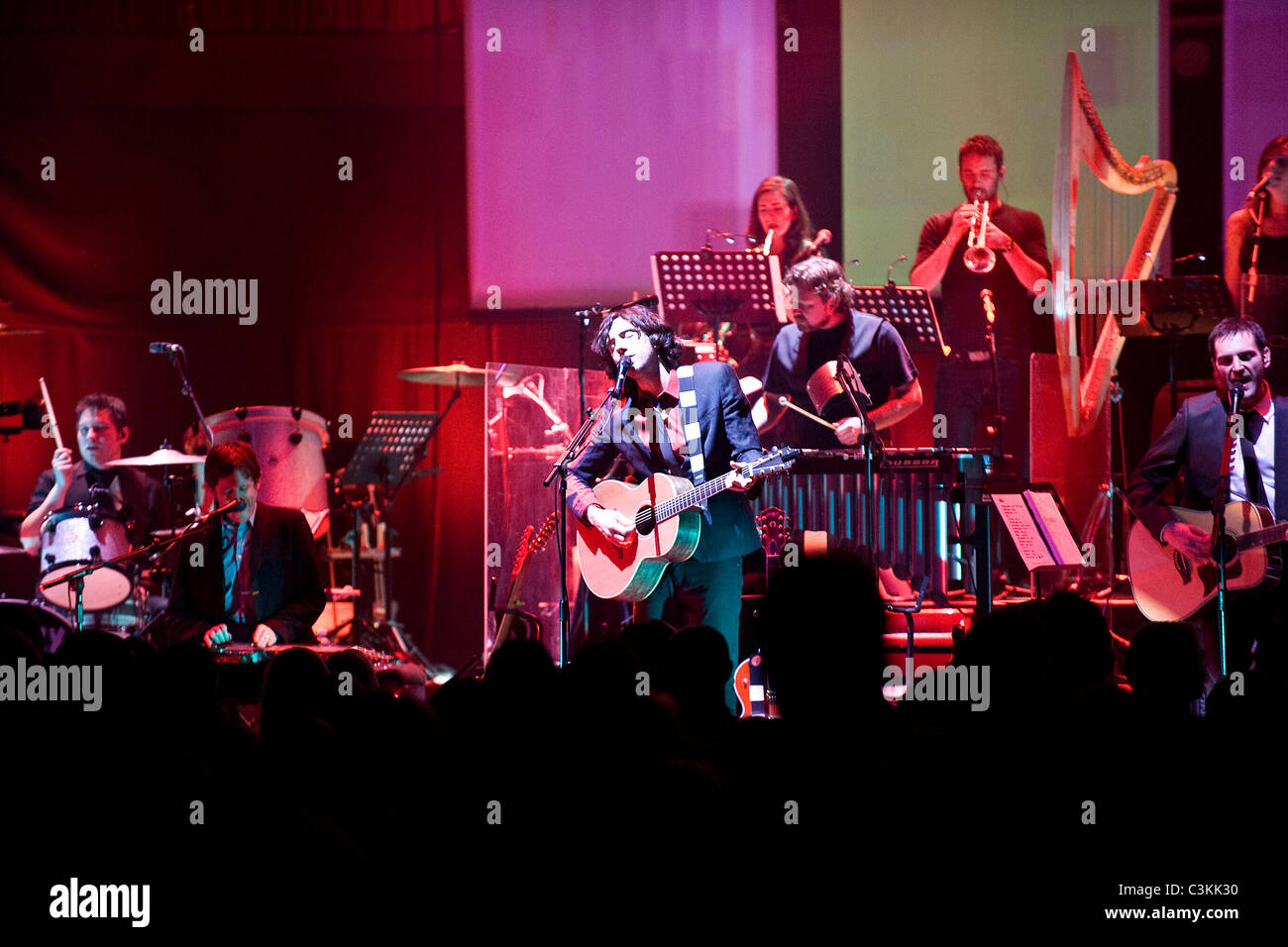 Snow Patrol performing live at the Royal Albert Hall London, England ...