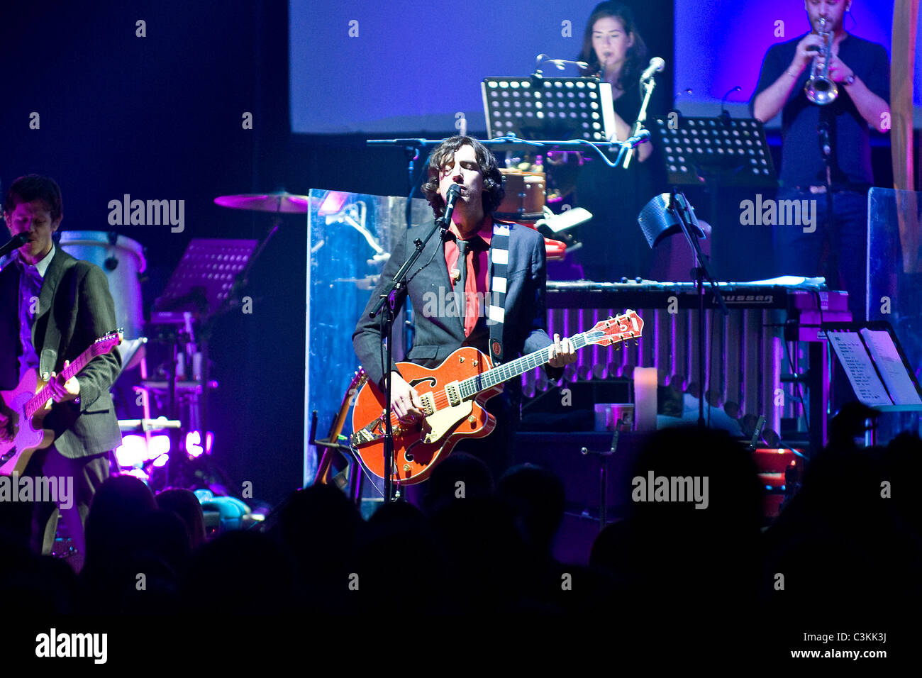 Snow Patrol performing live at the Royal Albert Hall London, England ...