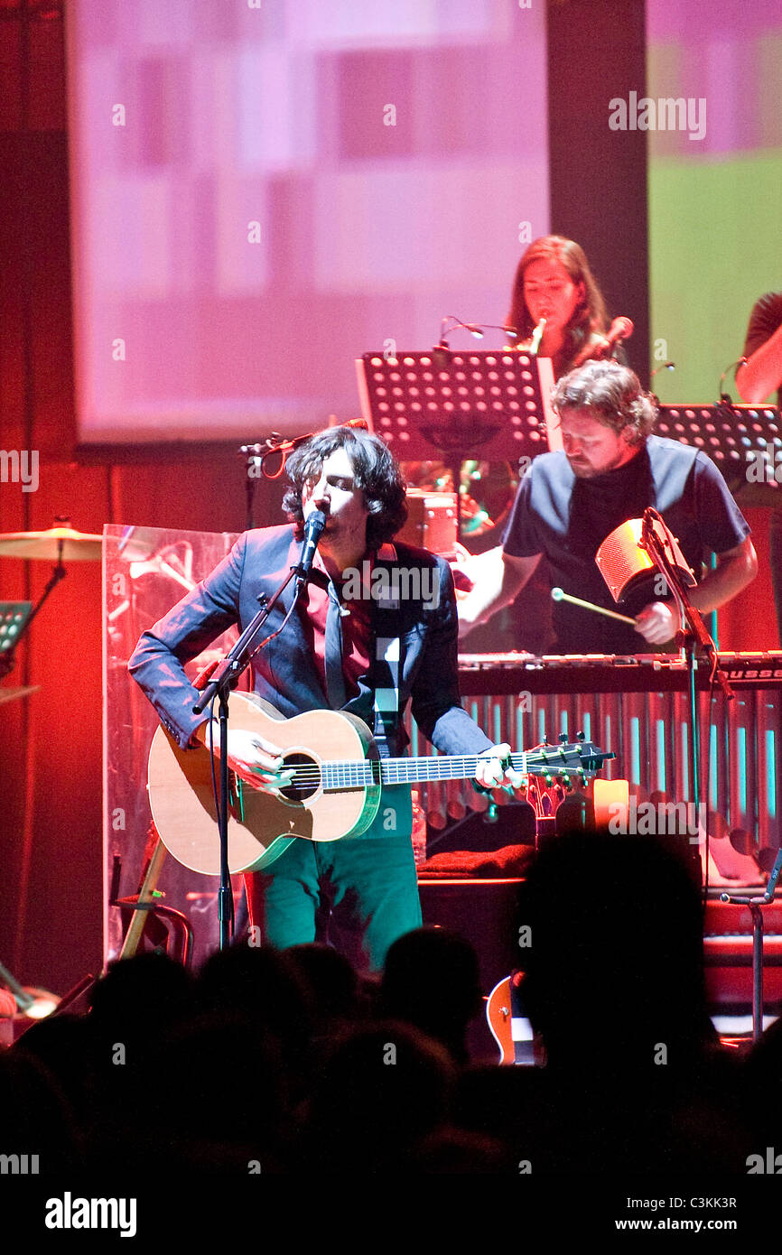Snow Patrol performing live at the Royal Albert Hall London, England ...
