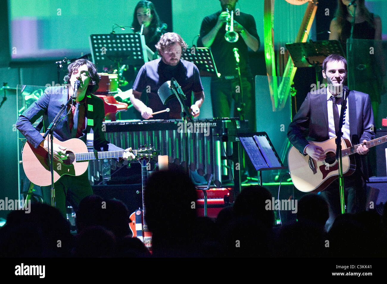 Snow Patrol performing live at the Royal Albert Hall London, England ...