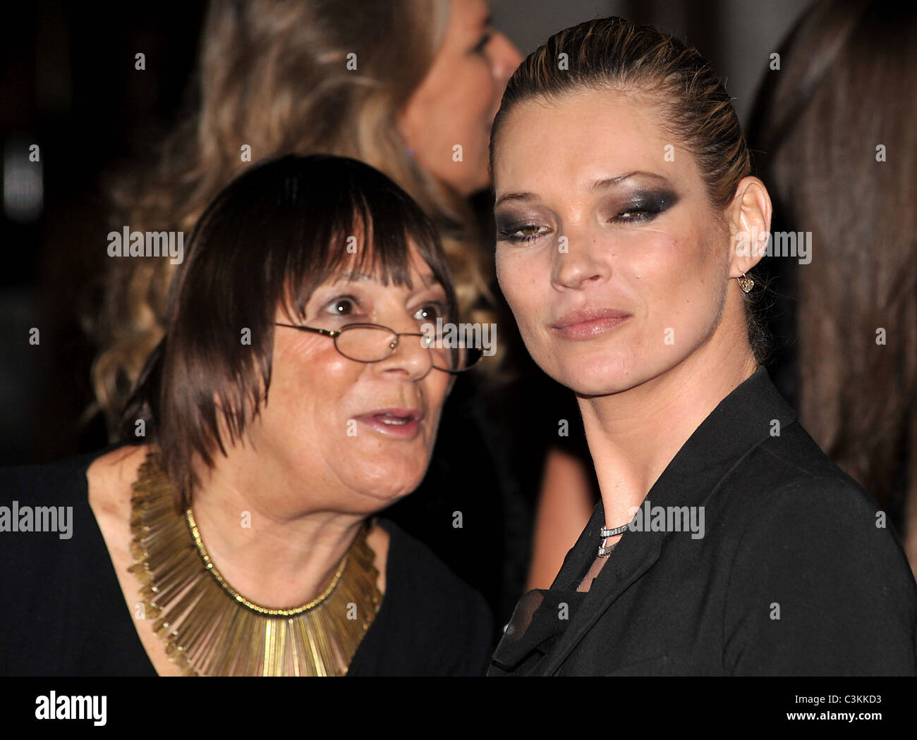 Hilary Alexander and Kate Moss British Fashion Awards held at the Royal ...