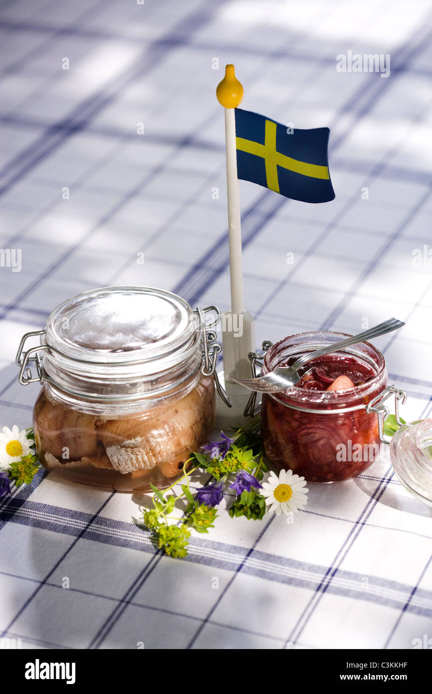 Midsummer party, Sweden Stock Photo - Alamy