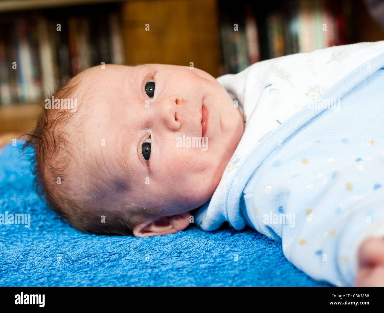 6 weeks old baby hi-res stock photography and images - Alamy