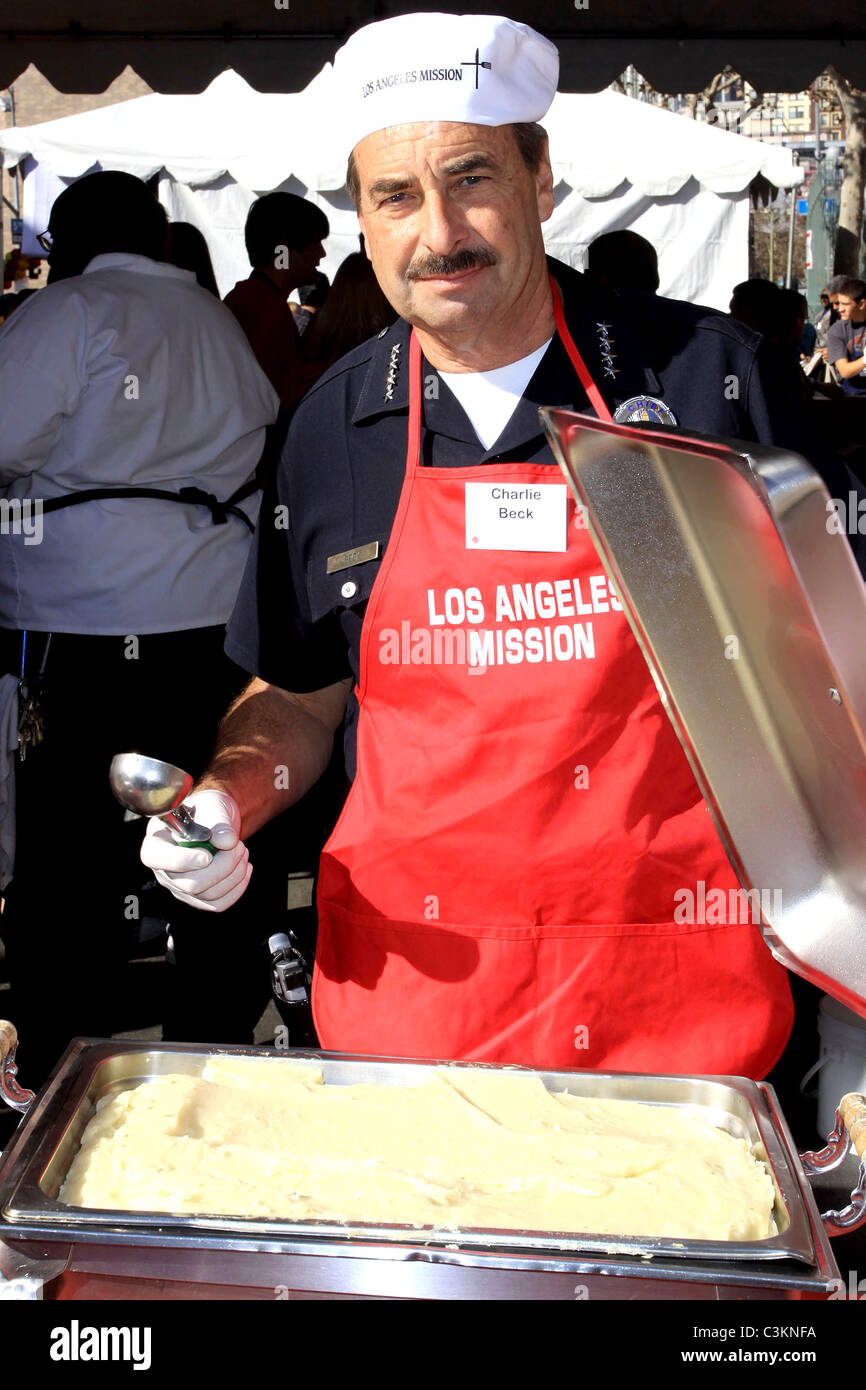 Los Angeles Police Chief Charles Beck Kirk Douglas and Anne Douglas ...