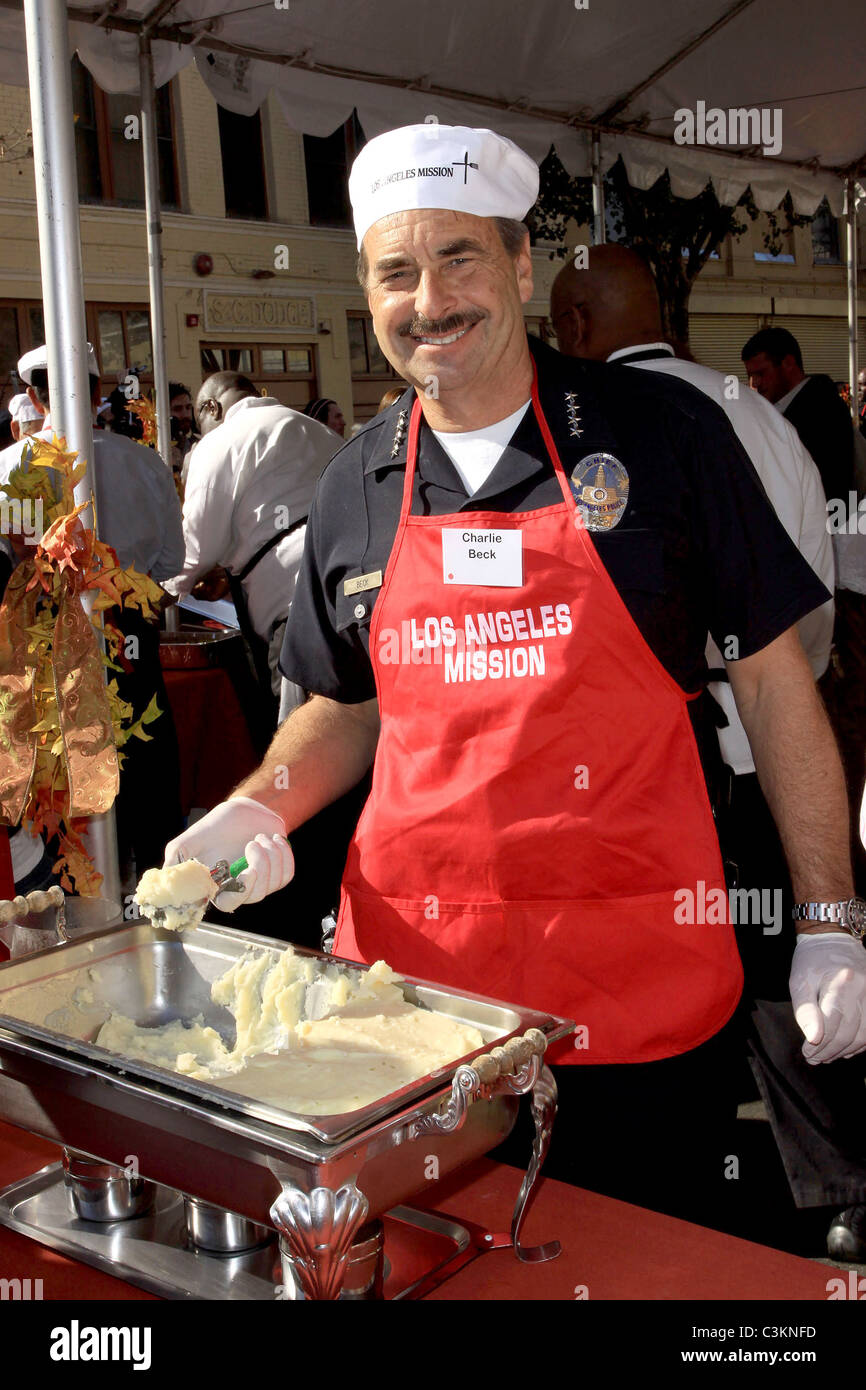 Los Angeles Police Chief Charles Beck Kirk Douglas and Anne Douglas ...