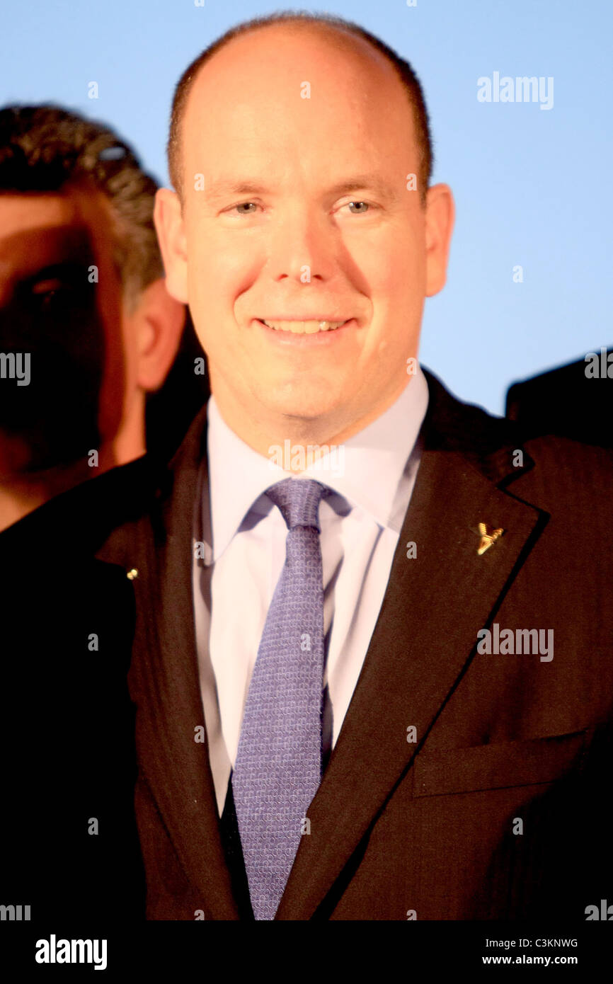 Albert II, Prince of Monaco opening ceremony of the '3rd Peace and ...