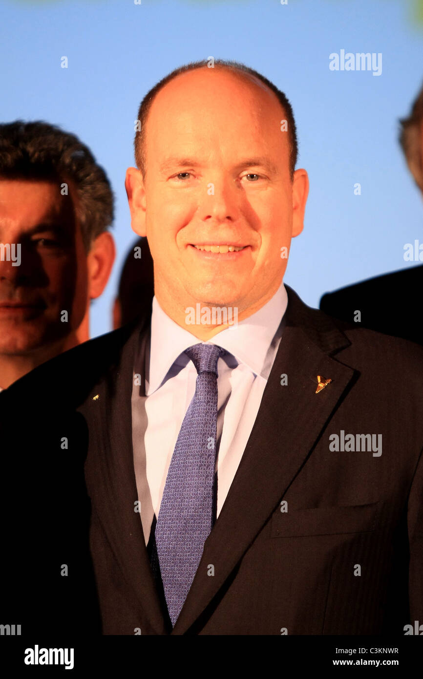 Albert II, Prince of Monaco opening ceremony of the '3rd Peace and ...