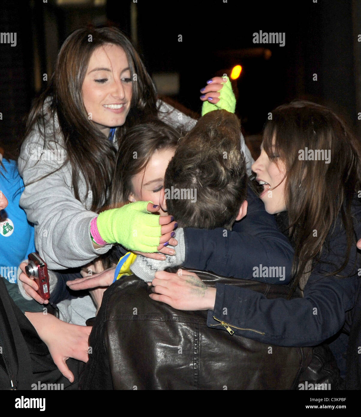X Factor's Edward Grimes arrive at RTE studios for an appearance on ...