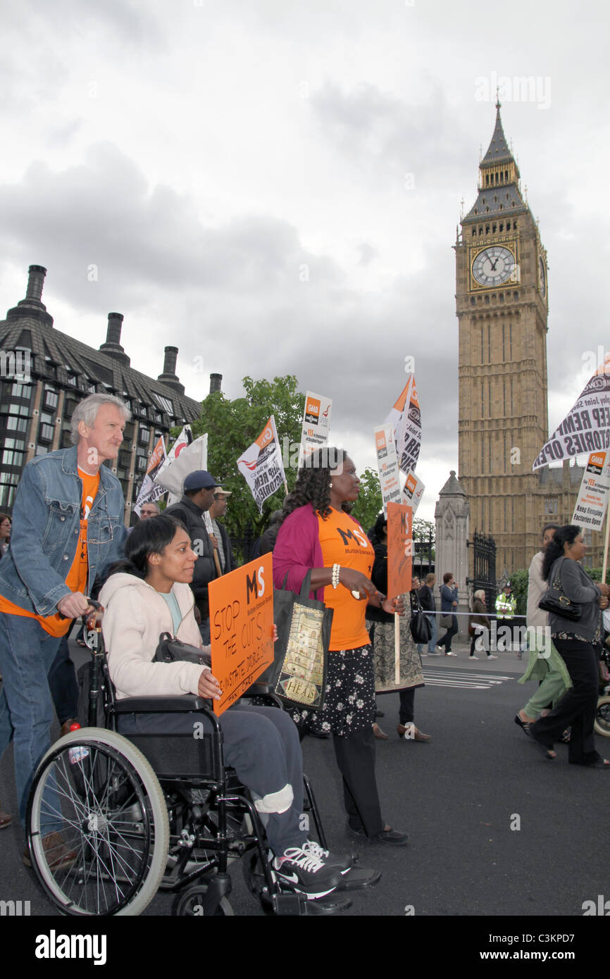 Physically disabled rally hi-res stock photography and images - Alamy