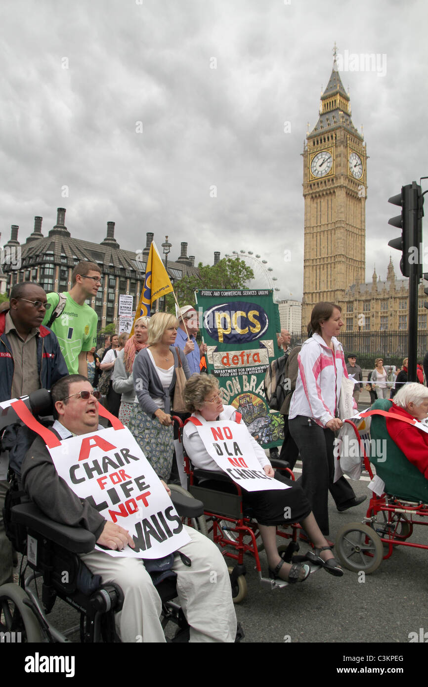 Physically disabled rally hi-res stock photography and images - Alamy