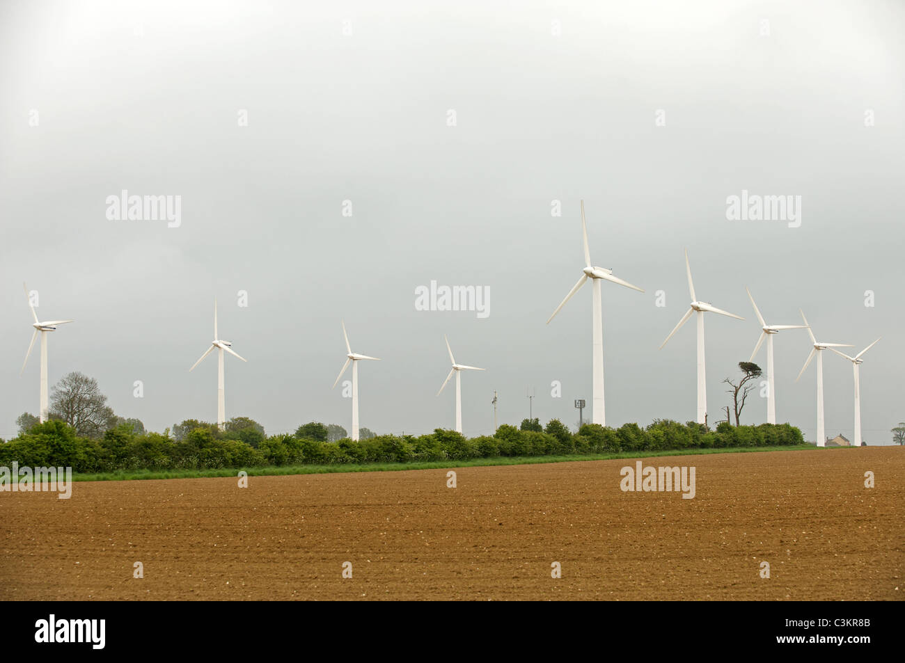 Wind farm, Norfolk, UK Stock Photo - Alamy
