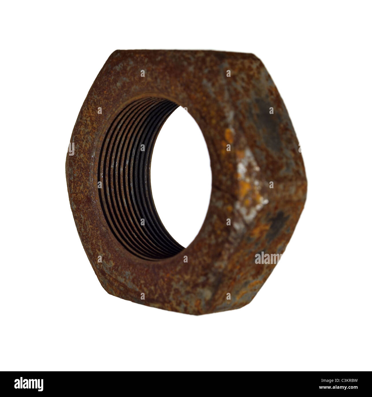 Rusty piece of metal Cut Out Stock Images & Pictures - Alamy