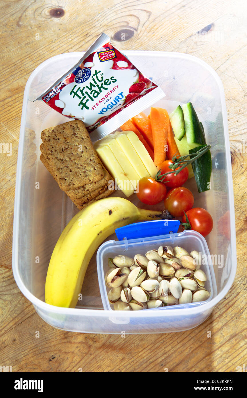 Healthy lunch boxes for children Stock Photo - Alamy
