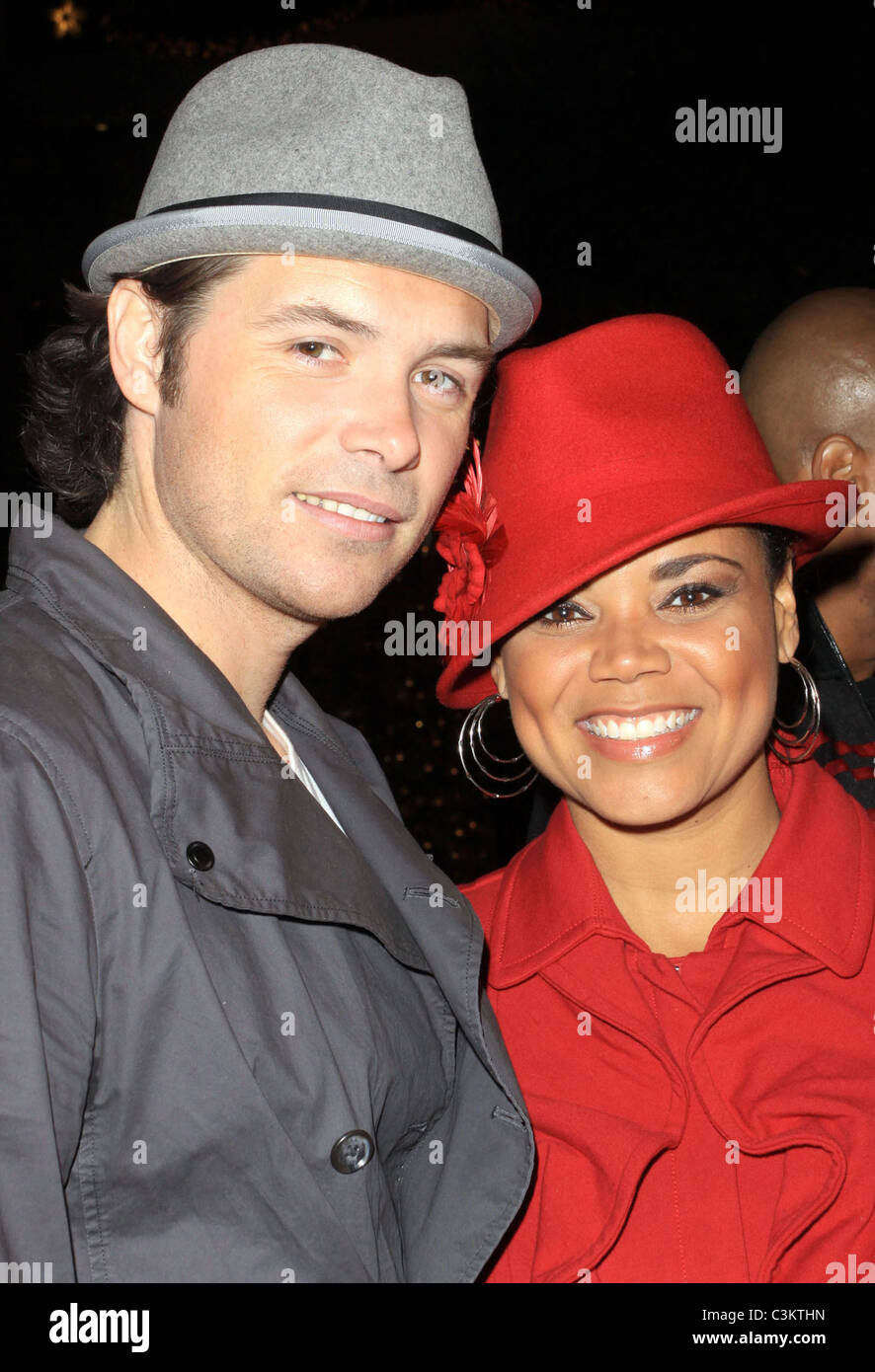 Michael Johns & Kimberley Locke arrives at Hollywood & Highland Center ...