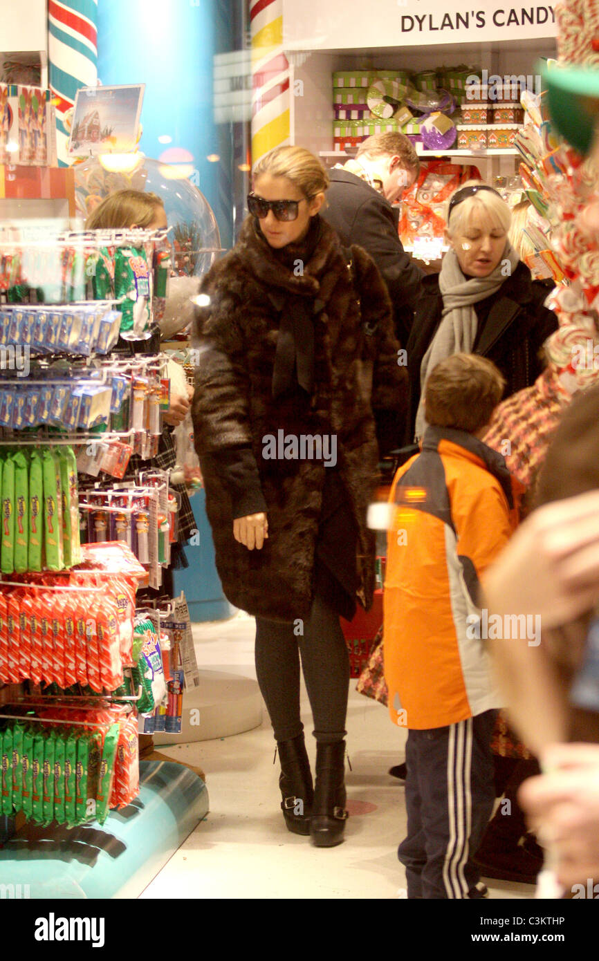Celine Dion goes to Dylan's Candy Bar with her son New York City, USA ...