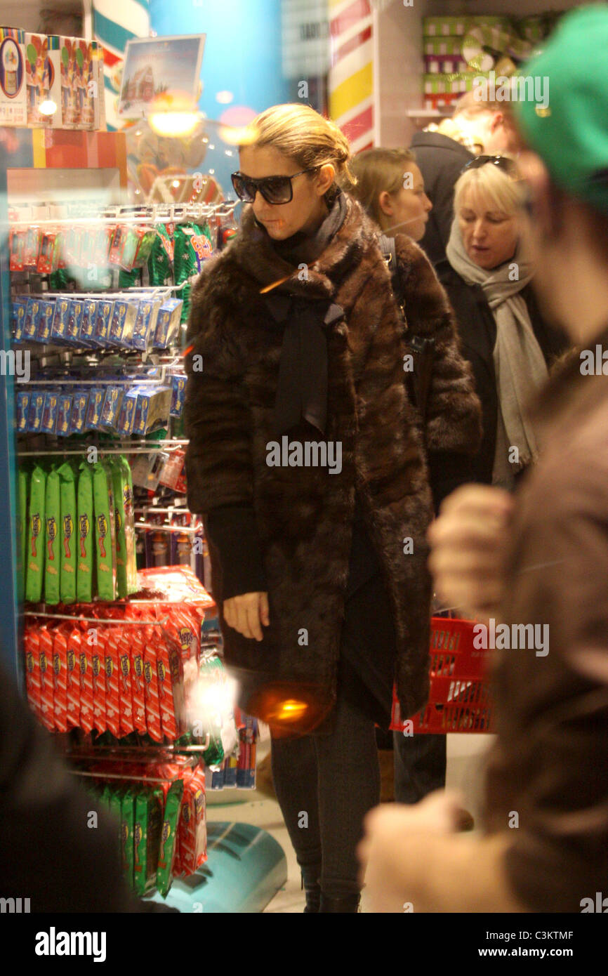 Celine Dion goes to Dylan's Candy Bar with her son New York City, USA ...