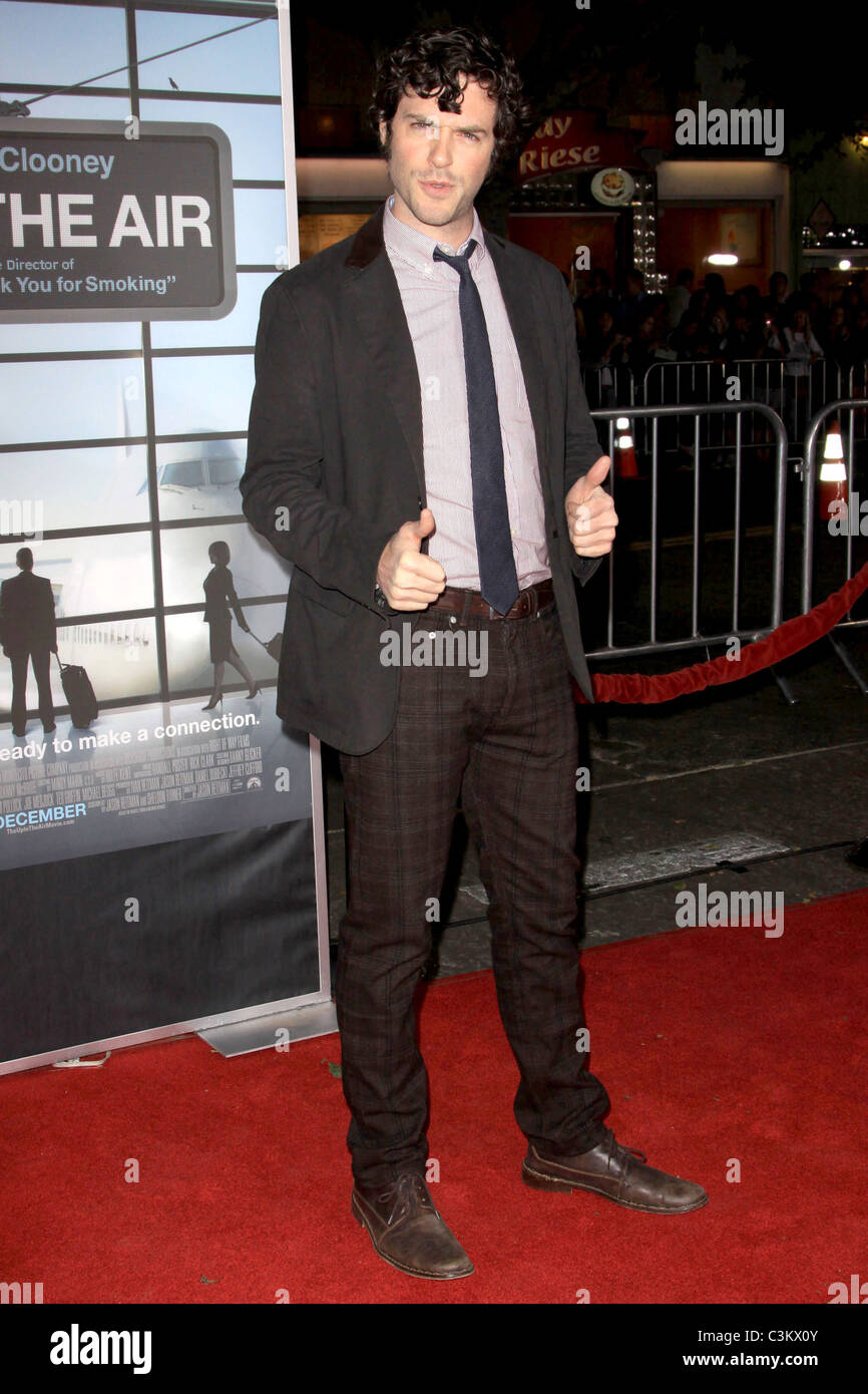Brendan Hines LA premiere of 'Up in the Air' at the Mann Village ...
