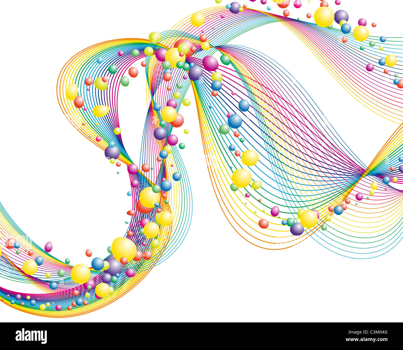Colourful lines background for design use. Vector illustration Stock ...