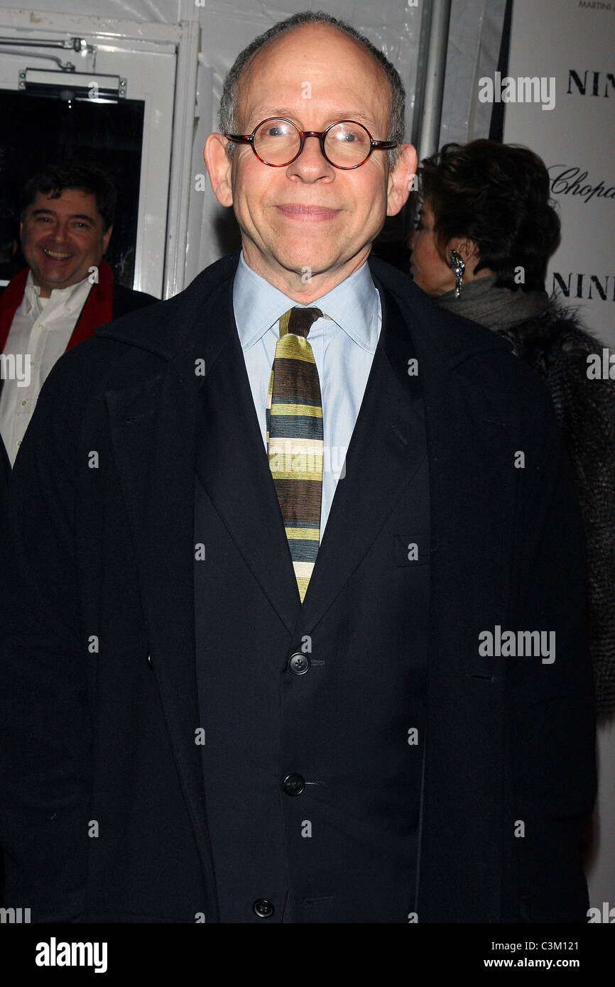 Bob Balaban New York premiere of 'Nine' sponsored by Chopard at the ...