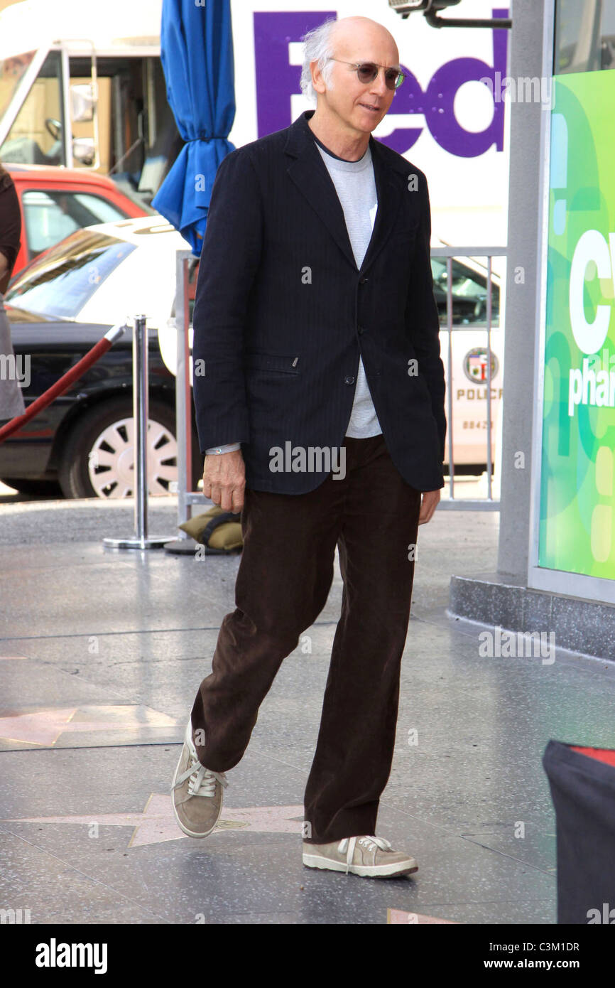 Larry David Mary Steenburgen honoured with the 2,395th Star on the ...