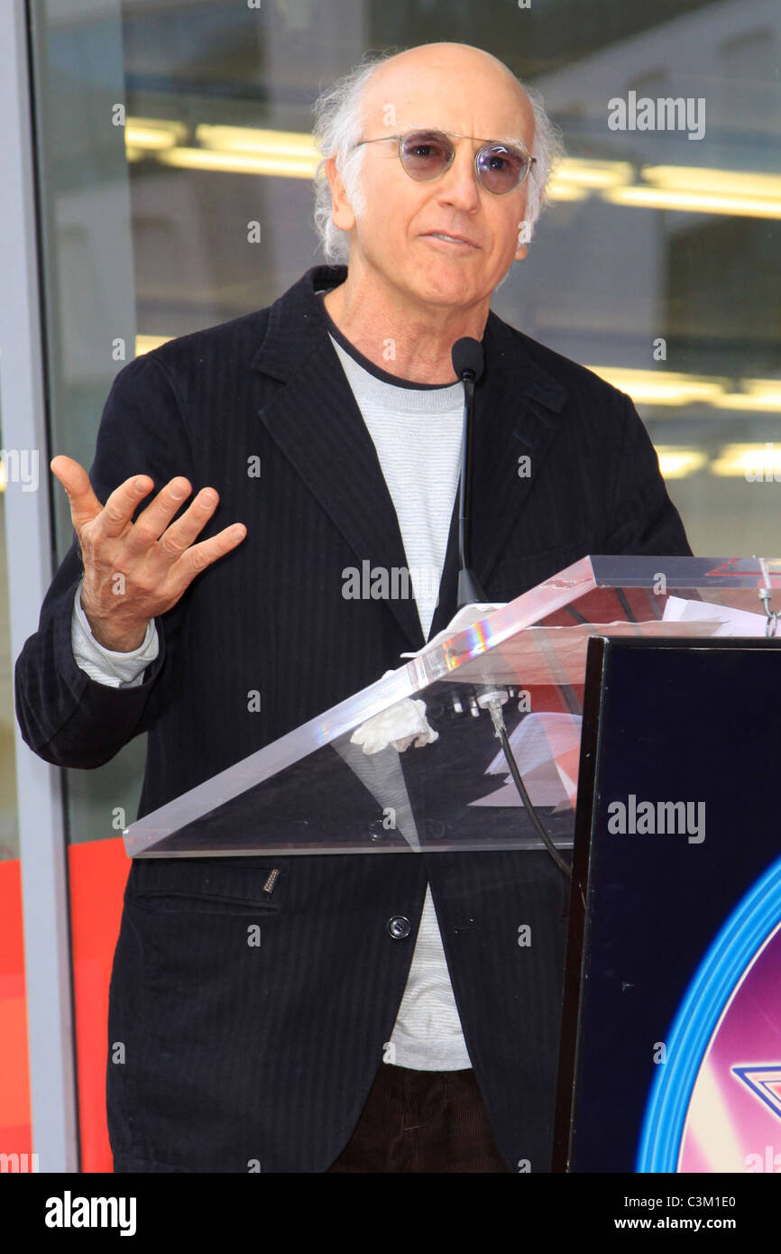 Larry David Mary Steenburgen honoured with the 2,395th Star on the ...