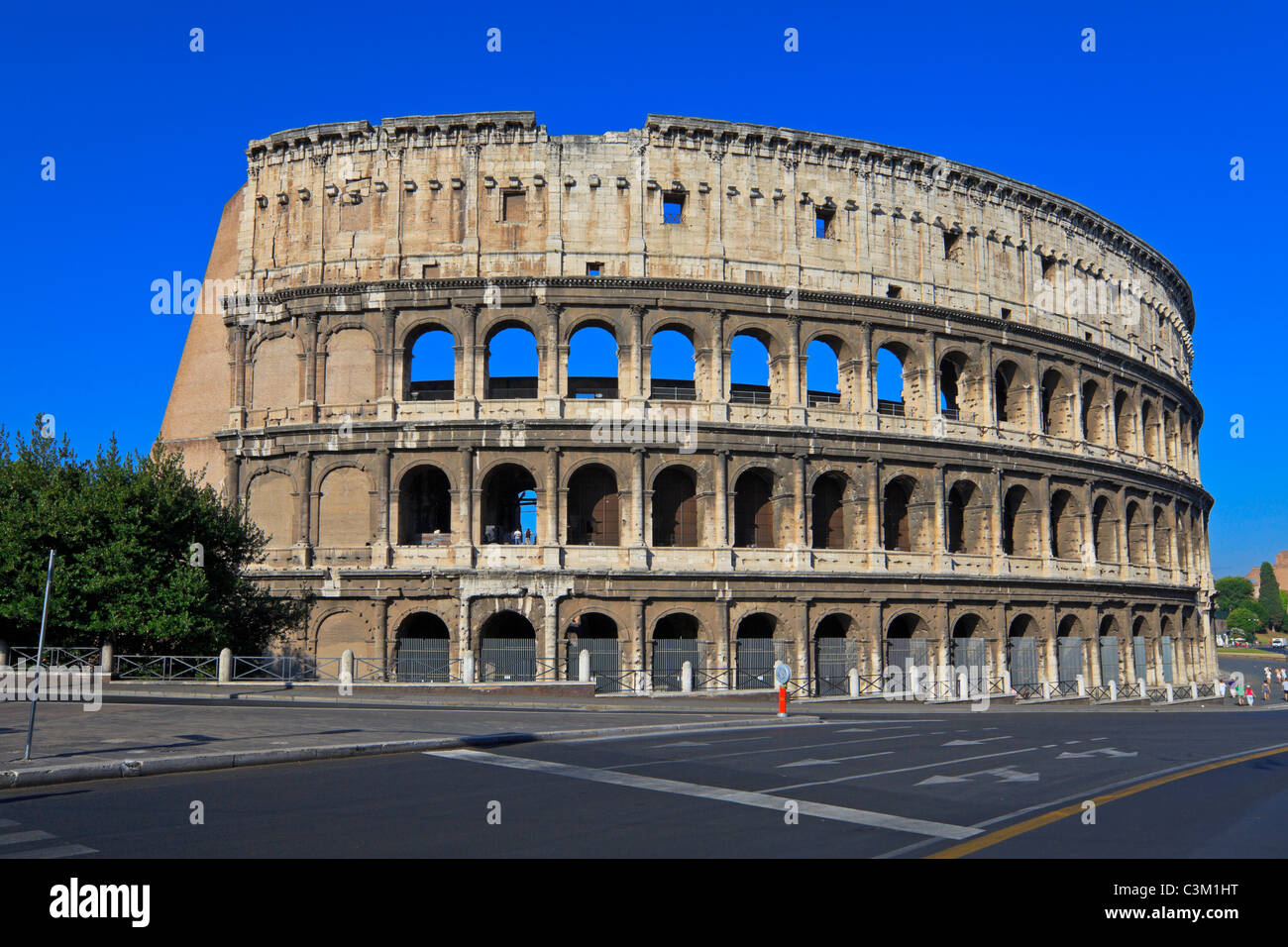 The Colosseum, the world famous landmark in Rome, Italy Stock Photo - Alamy