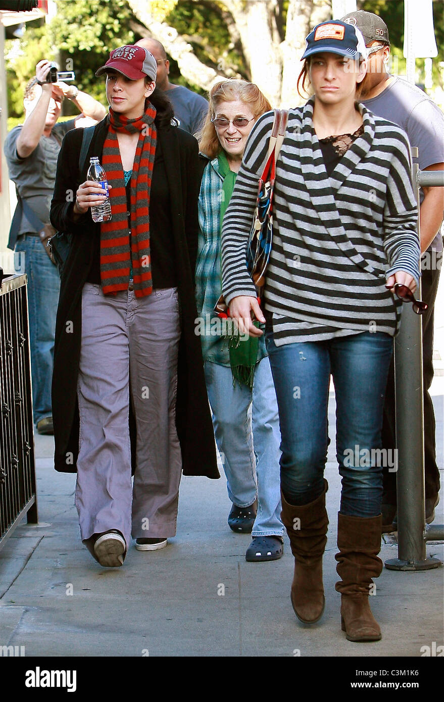 Sarah Silverman out and about with her mother Beth Ann Silverman and ...