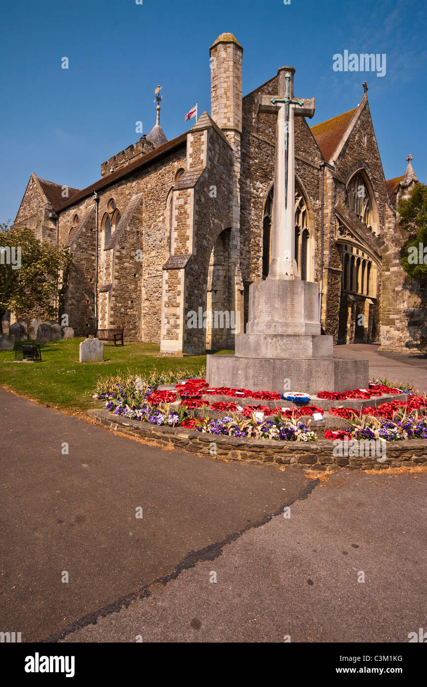 St Marys Parish Church Rye East Sussex England Stock Photo - Alamy