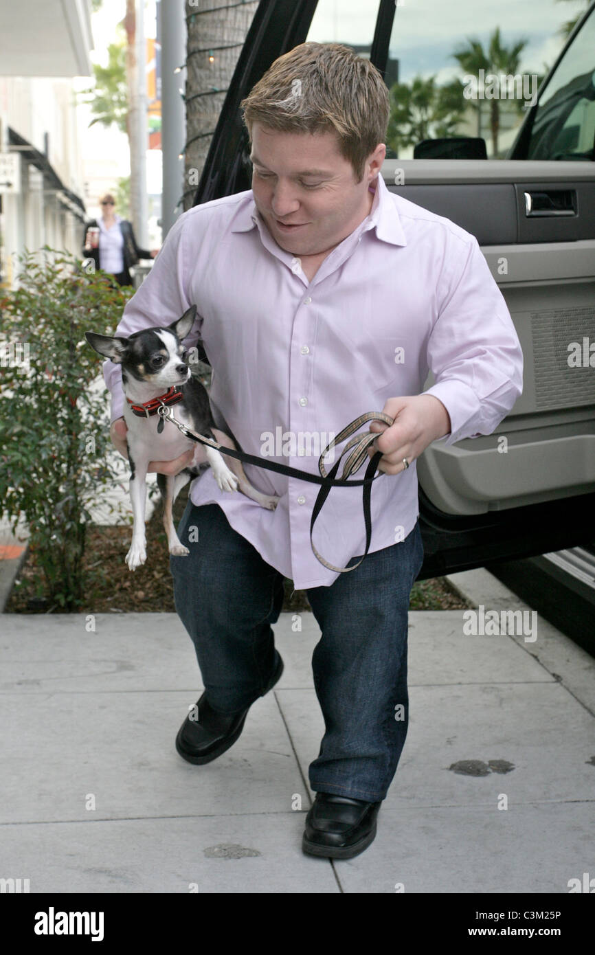 Bill Klein TLC's 'The Little Couple' filming at Jimmy Au's For Men 5-8 ...