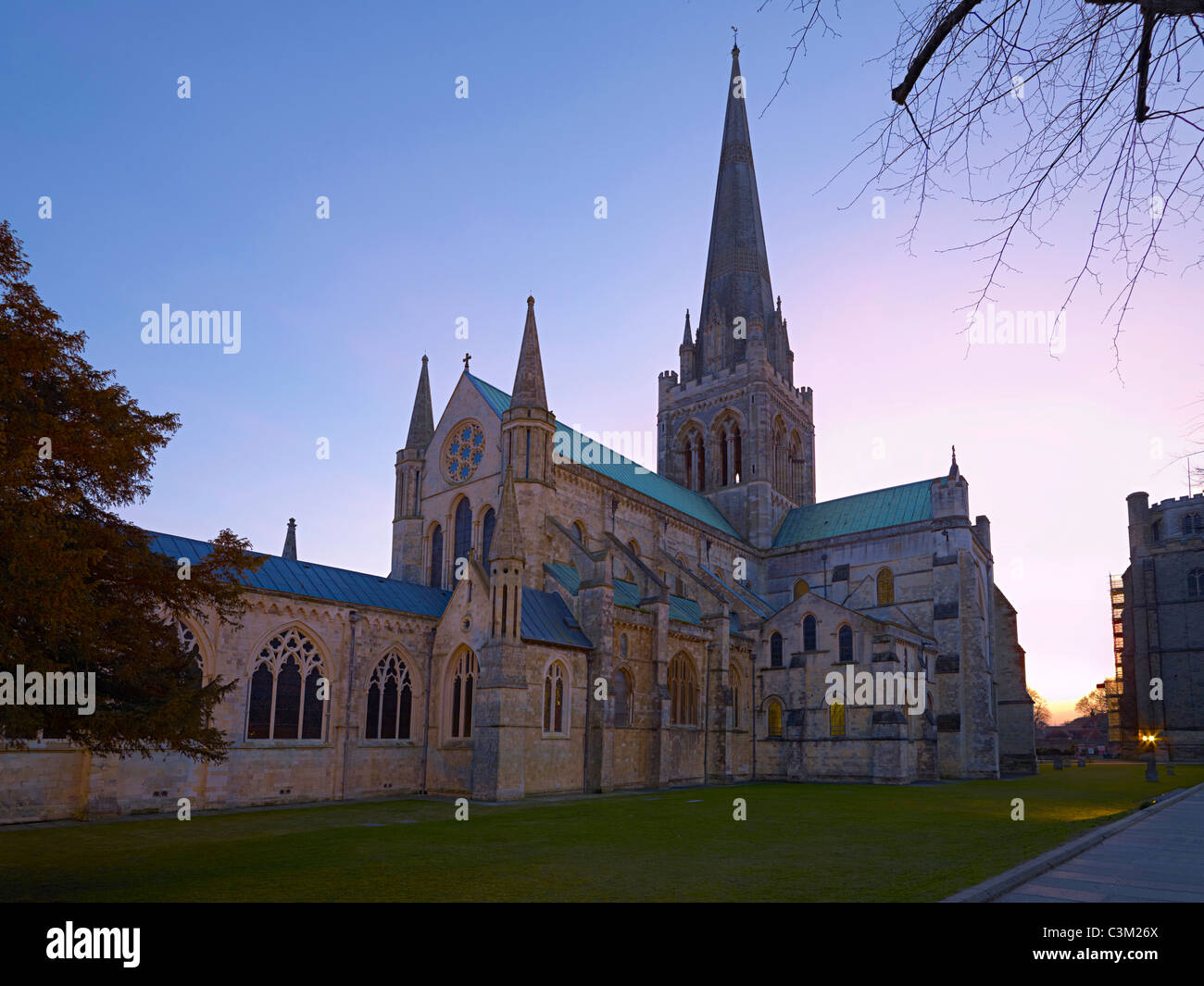 Chichester cathedral exterior hi-res stock photography and images - Alamy