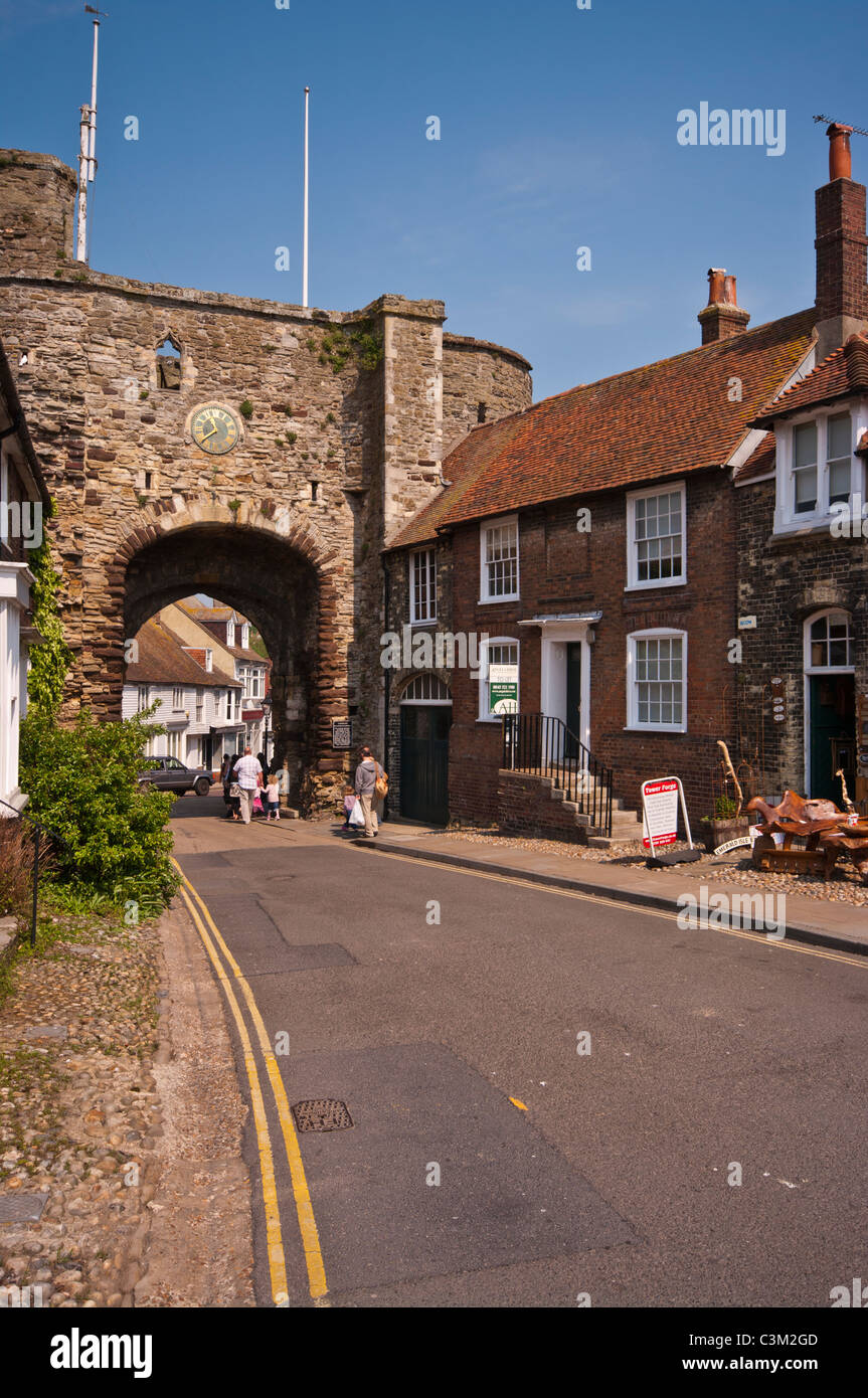 The Landgate Rye East Sussex England Stock Photo - Alamy