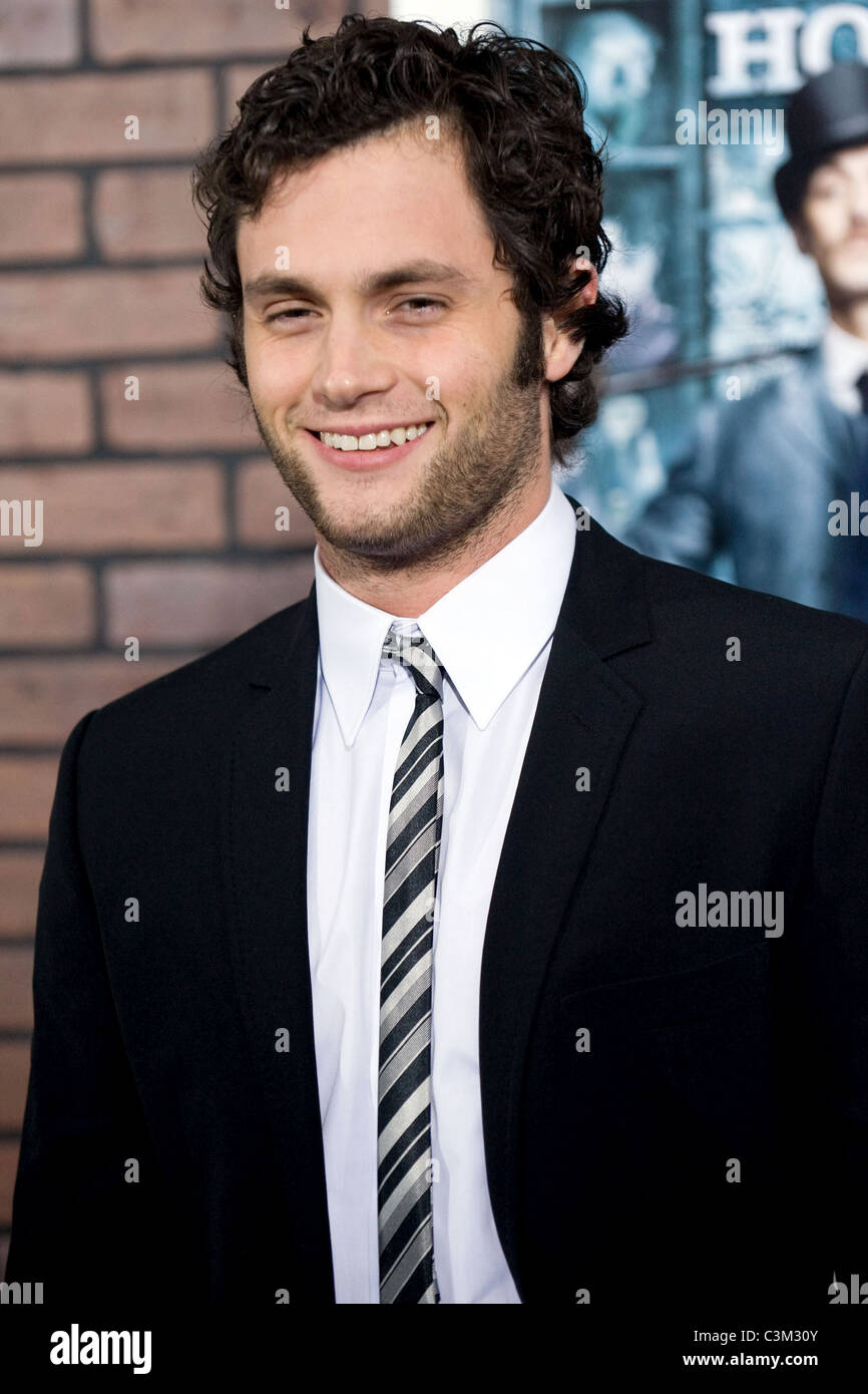 Penn Badgley New York premiere of 'Sherlock Holmes' at Alice Tully Hall ...