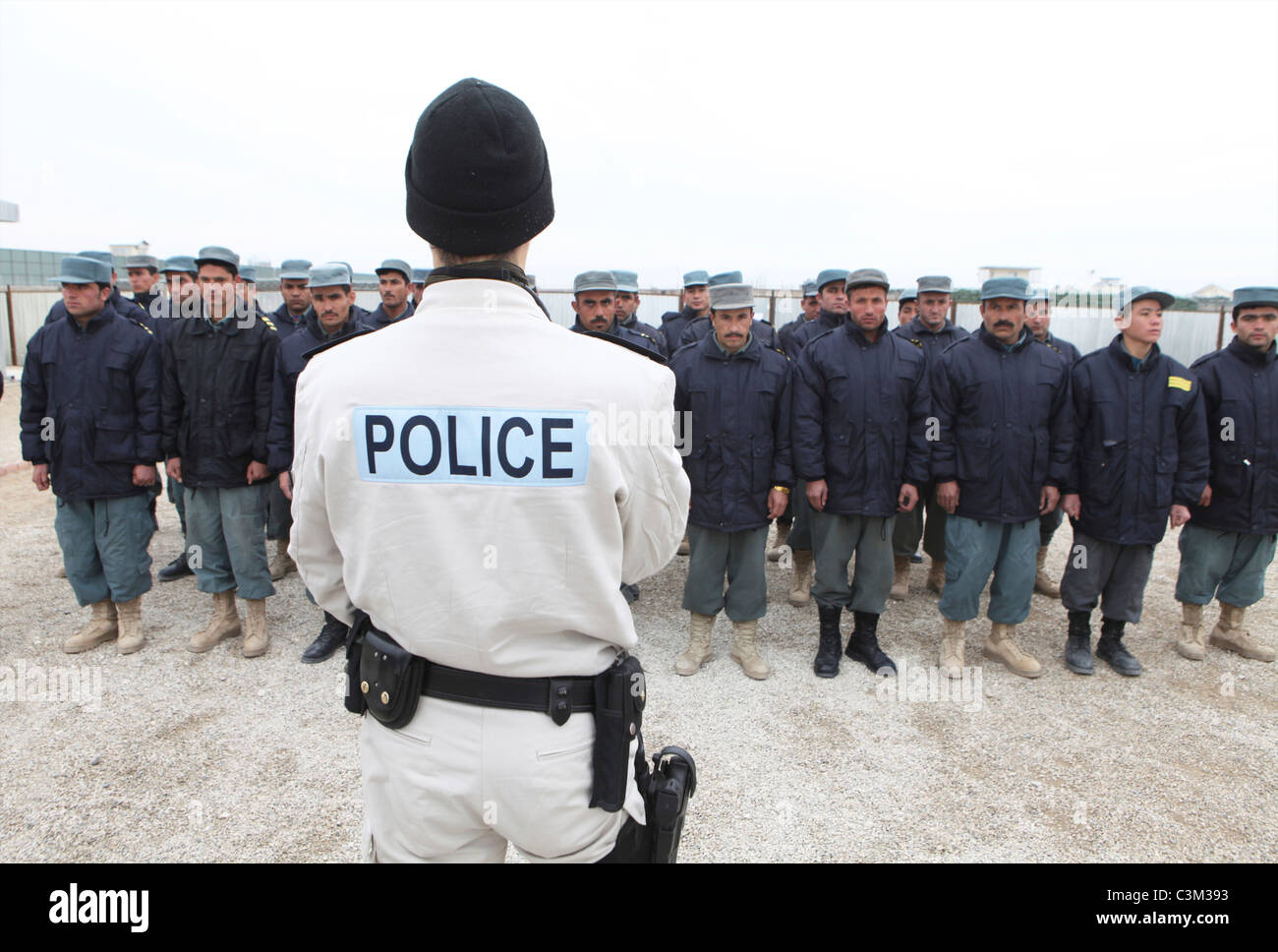 Police training centre in Kunduz by German army Stock Photo - Alamy
