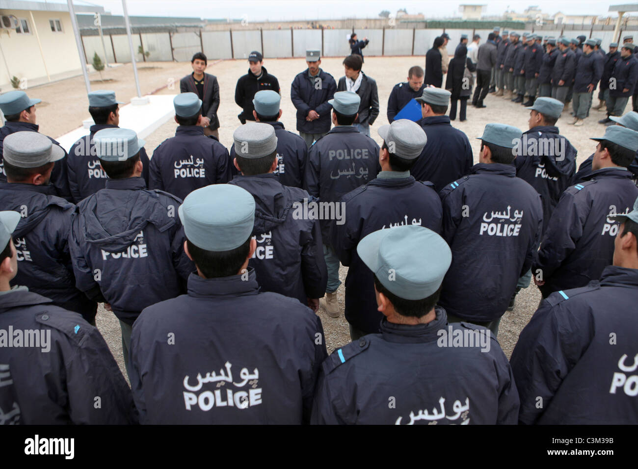 Police training centre in Kunduz by German army Stock Photo - Alamy