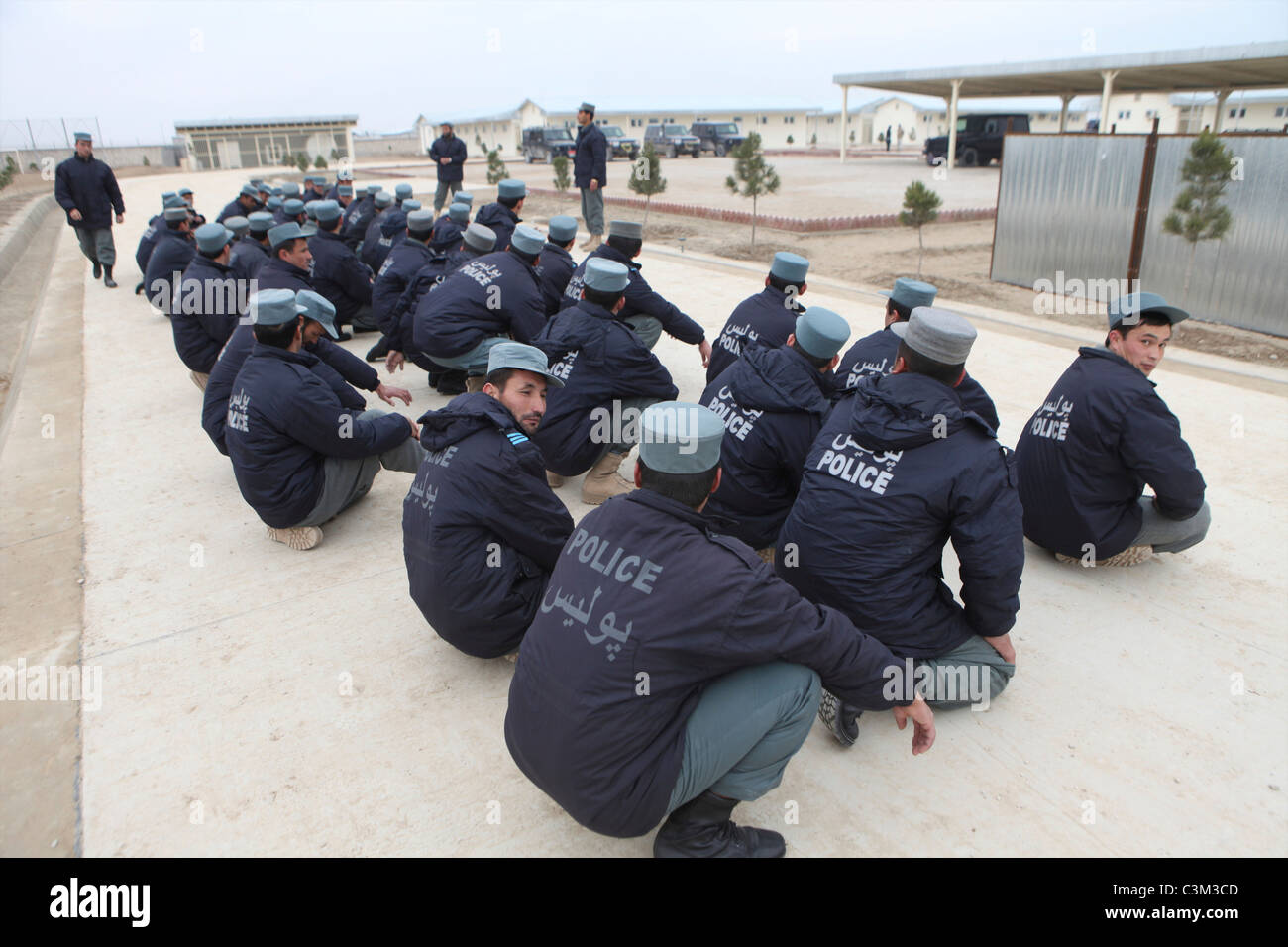 Police training centre in Kunduz by German army Stock Photo - Alamy