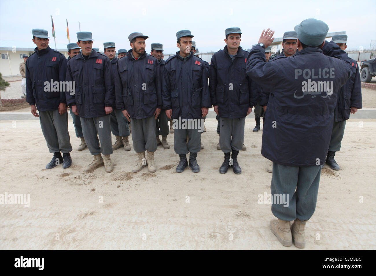 Police training centre in Kunduz by German army Stock Photo - Alamy