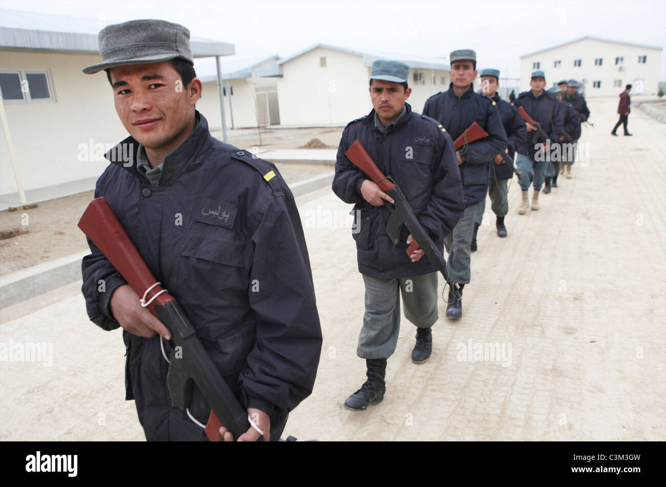 Police training centre in Kunduz by German army Stock Photo - Alamy