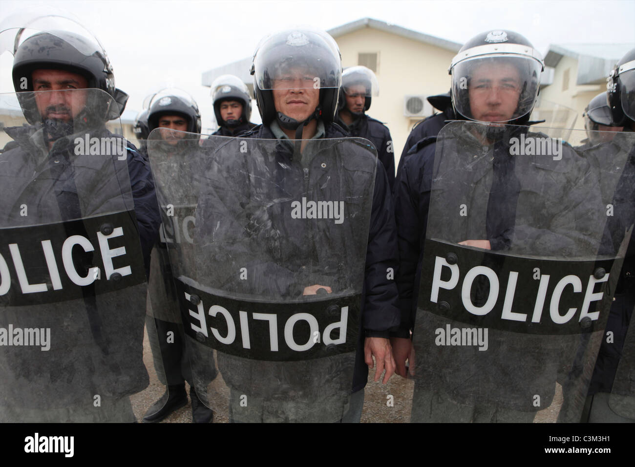 Police training centre in Kunduz by German army Stock Photo - Alamy