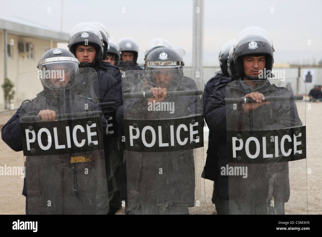 Police training centre in Kunduz by German army Stock Photo - Alamy