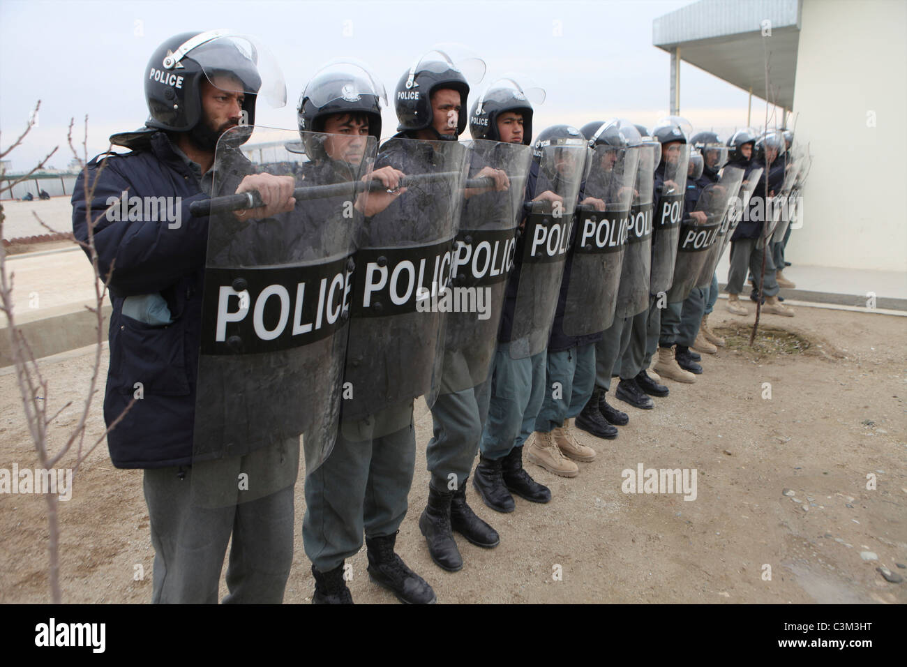 Police training centre in Kunduz by German army Stock Photo - Alamy