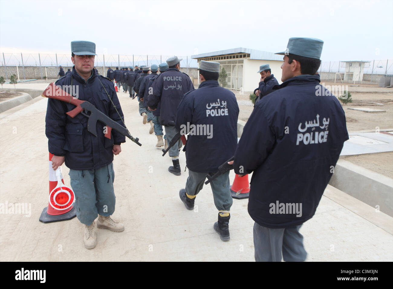 Police training centre in Kunduz by German army Stock Photo - Alamy