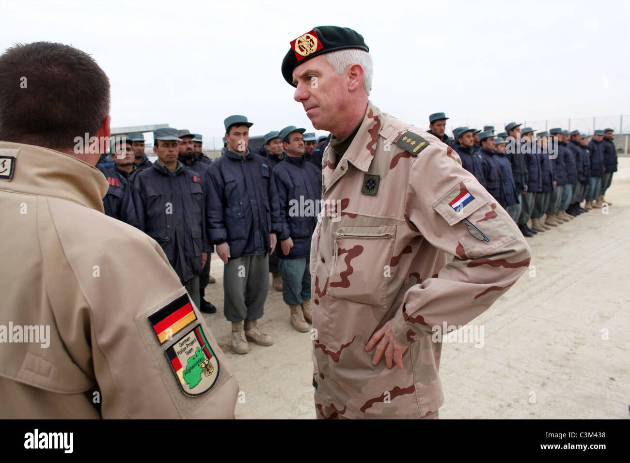Police training centre in Kunduz by German army Stock Photo - Alamy