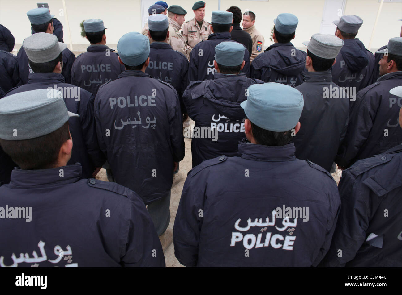Police training centre in Kunduz by German army Stock Photo - Alamy