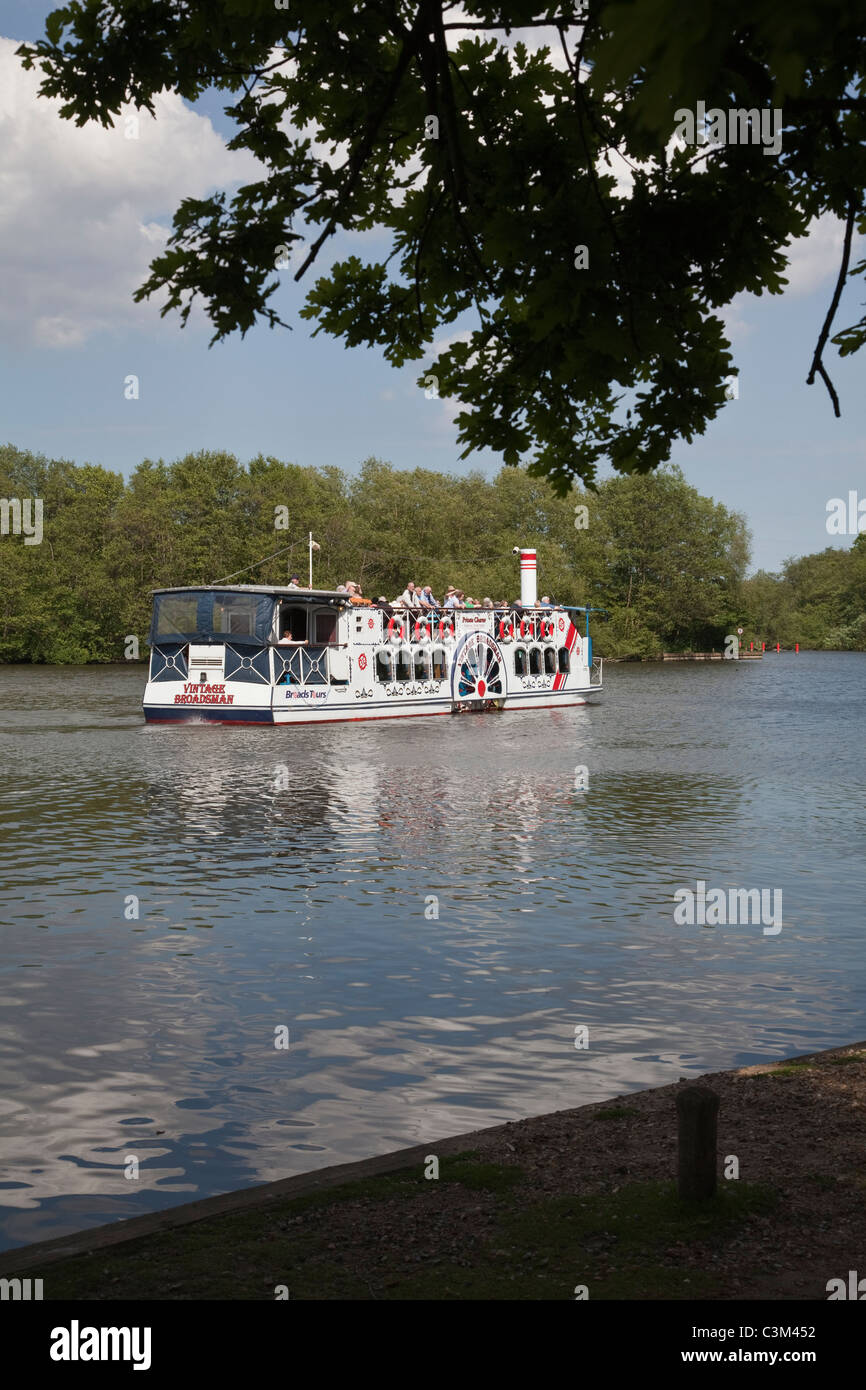 Salhouse Broad Norfolk Broads River Bure Stock Photo - Alamy