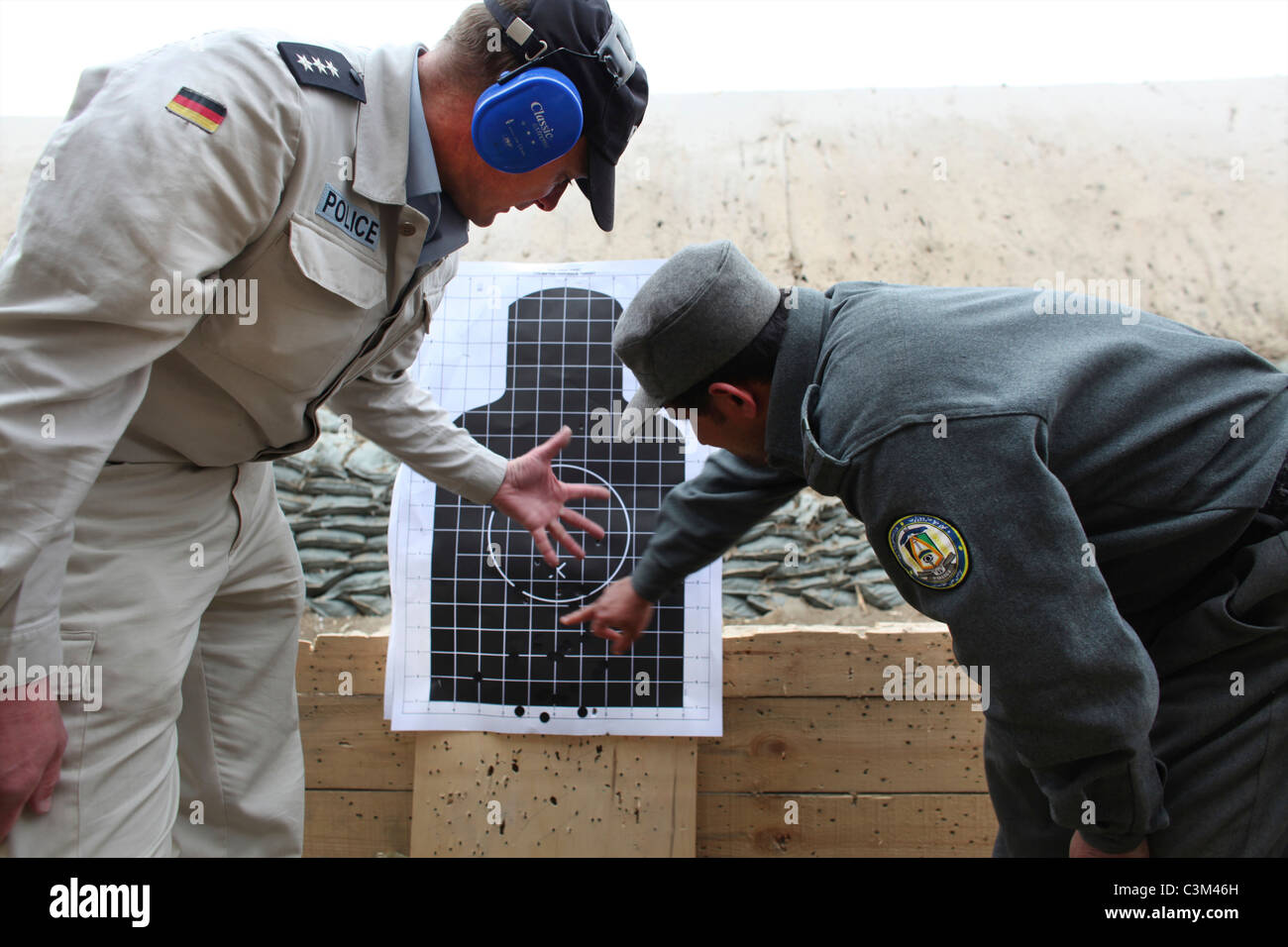 Police training centre in Kunduz by German army Stock Photo - Alamy